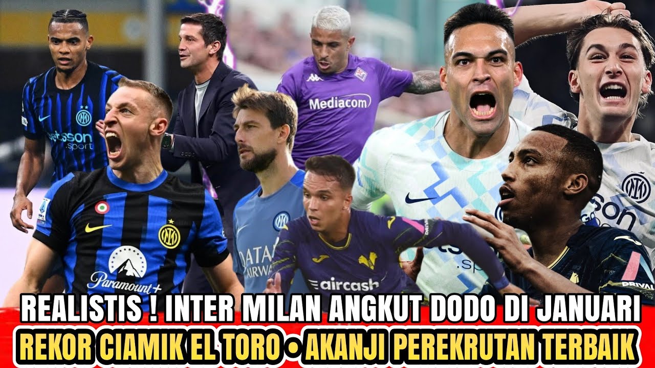 INI DIA 👊 Januari Dodo Ke Inter Milan🔹Rekor El Toro 🔥🔹Akanji Perform ...