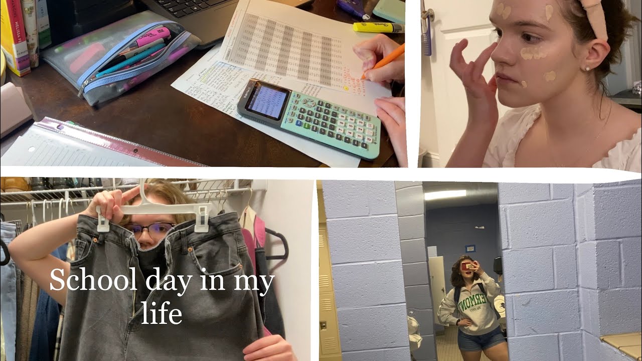 School Day in My Life: homework, outfits, in-person classes, and ...