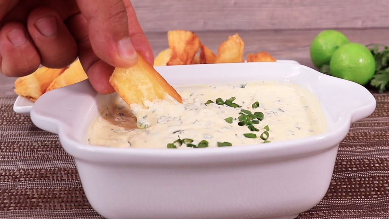 Salsa Tártara Peruana SUPER FACIL Y DELICIOSA | A COCINAR. - YouTube