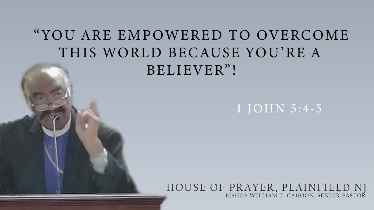 "You are empowered to overcome this world because you're a believer ...
