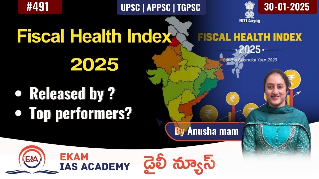 Fiscal Health Index 2025 @ekamiasacademy_official - YouTube