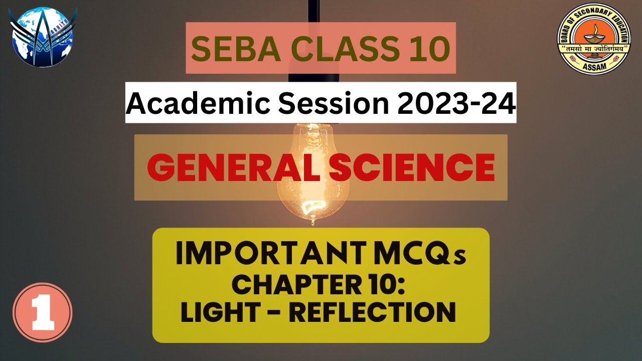 Important MCQs | Class 10 | Science | Chapter 10 | Light - Reflection ...