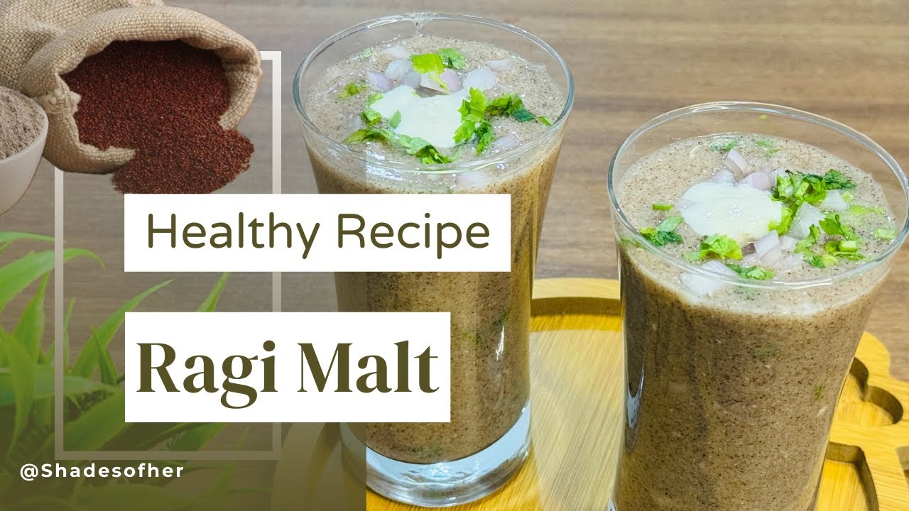 Ragi malt recipe | Ragi Ambali ರಾಗಿ ಅಂಬಲಿ | Ragi porridge recipe | Ragi ...
