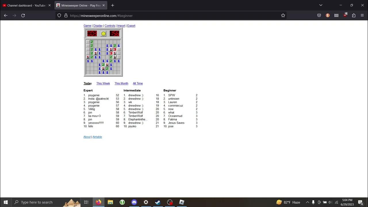 Basics of Minesweeper - YouTube