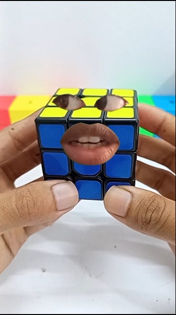 Some People go Over the Head! 😄 #rubikscube #funny #comedy #shortvideo ...