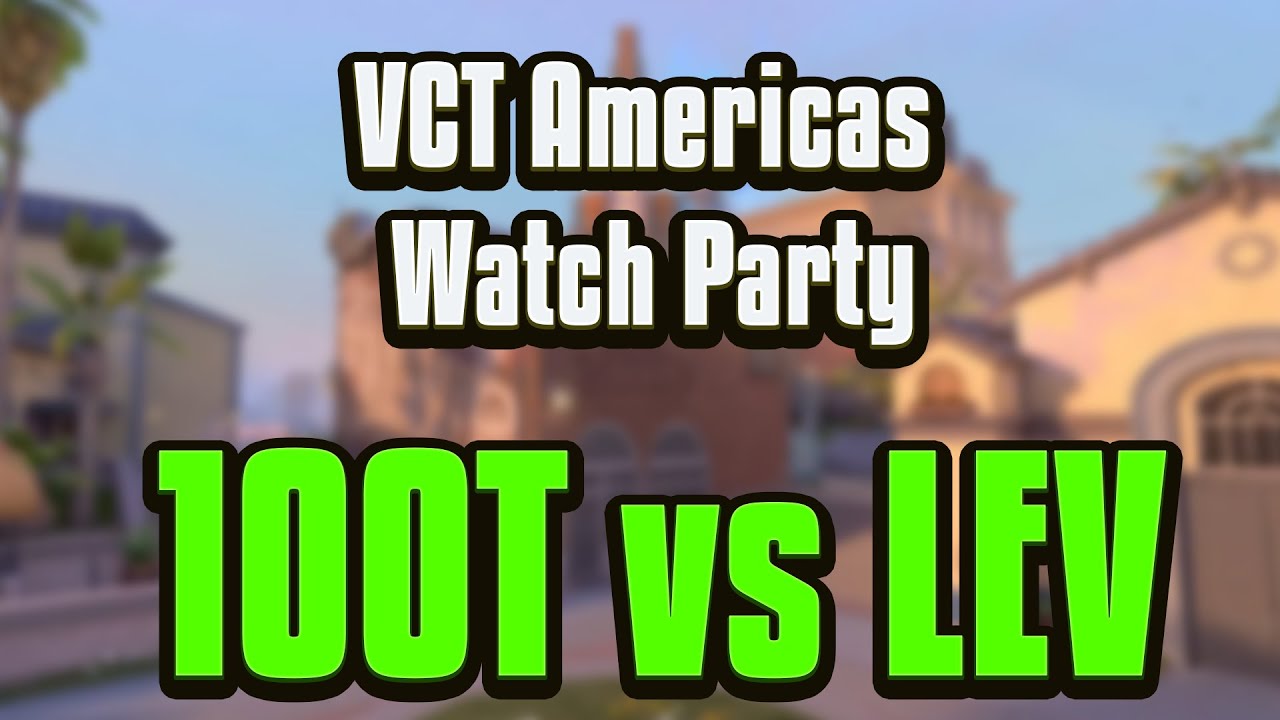 100T vs LEV Watch Party & LCS Finals Talk - YouTube