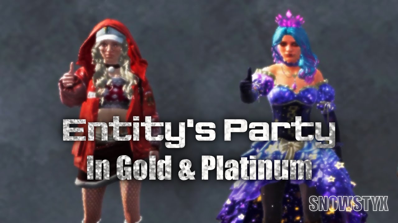 The Entity's Party As Christmas Mikaela & Princess Nea | Dead by ...