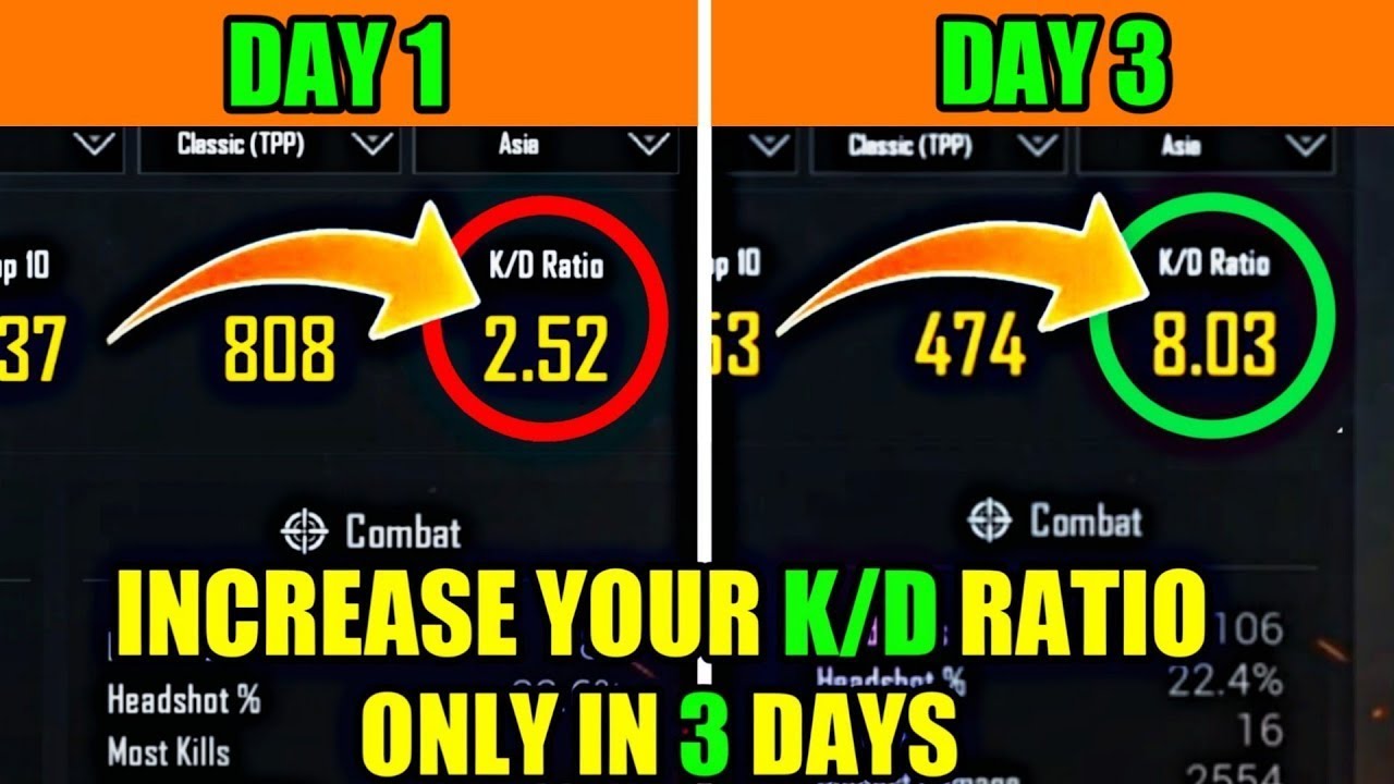 "HOW TO INCEREASE KD & SKILL" #part3 - YouTube