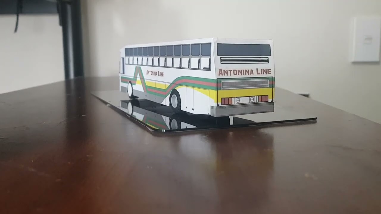 Antonina Line. My Philippine bus miniature version. - YouTube