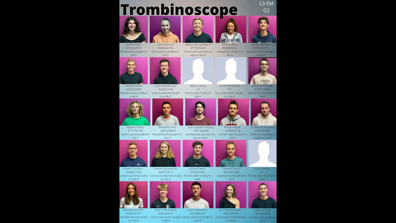 TUTO : Réussir à faire un trombinoscope - YouTube