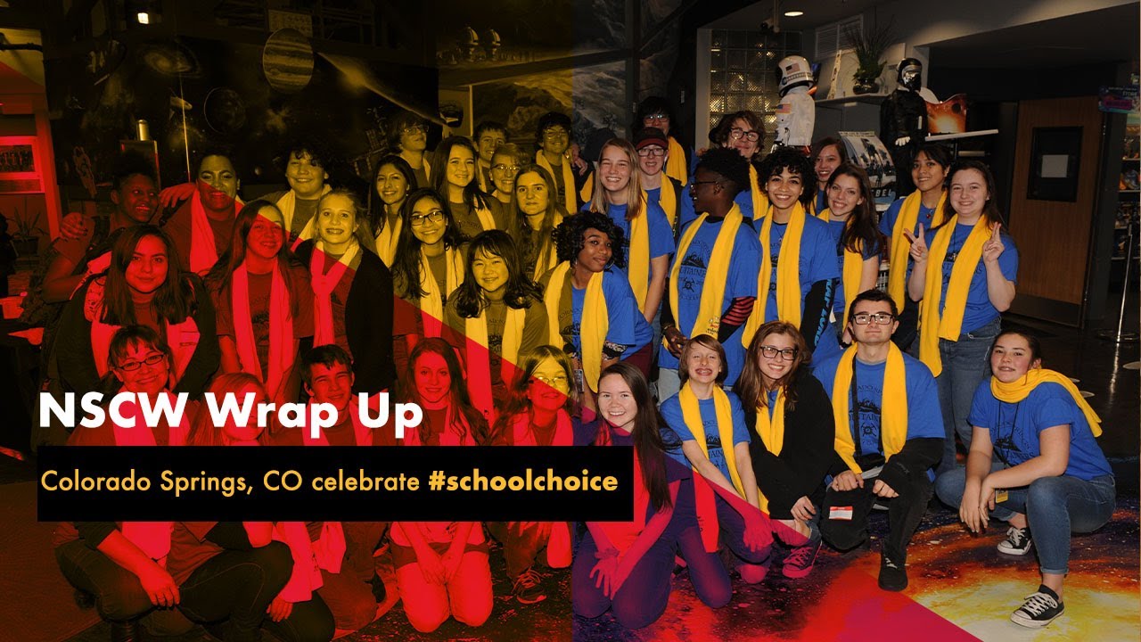 Colorado Springs, CO celebrates school choice (2019) - YouTube