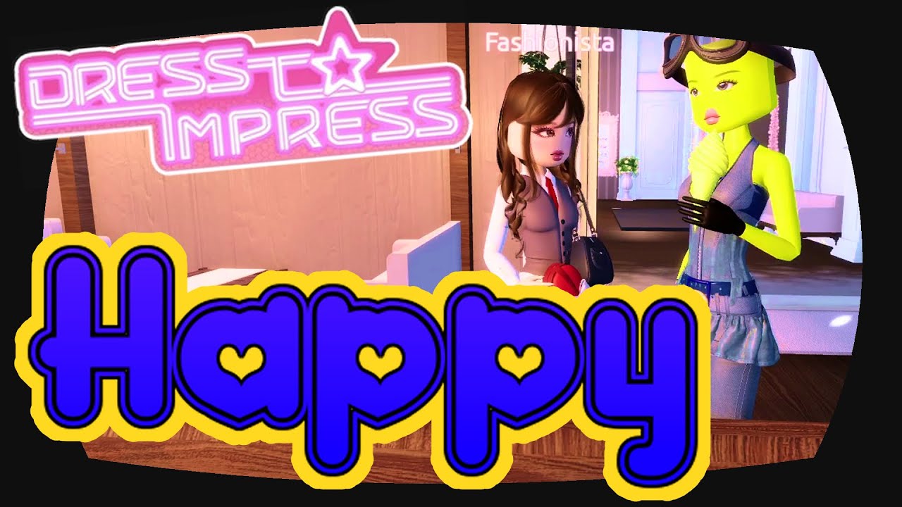WHAT MAKES YOU HAPPY? | Dress To Impress - YouTube