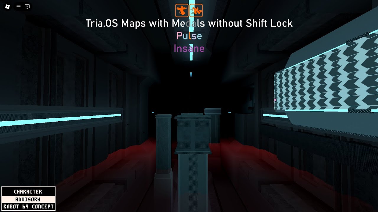 Tria.OS Maps /w Medal w/o Shift Lock: Pulse - YouTube