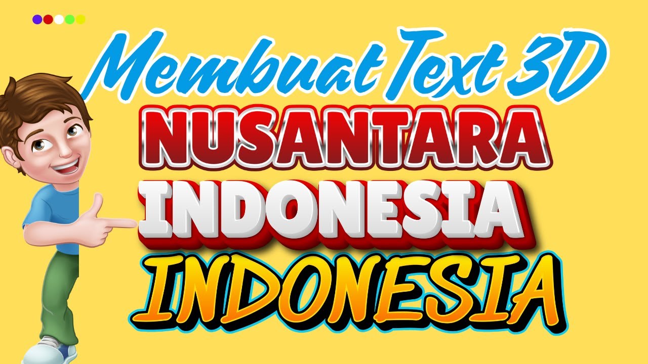 CARA MEMBUAT TULISAN INDAH DI CANVA, MEMBUAT EFEK TULISAN 3 D DENGAN ...