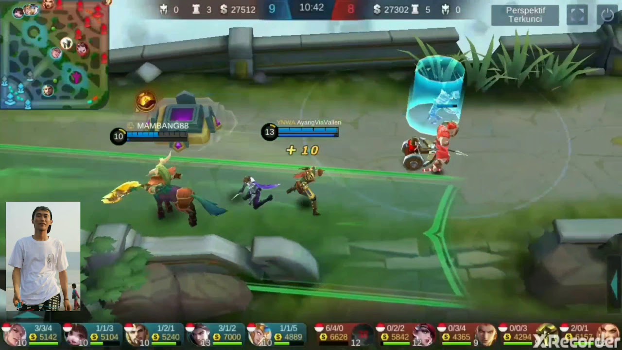 MOBILE LEGEND (CLOUDE DEXTER) MENGGILA DI AKHIRI MANIAC,MONKEY GO ...