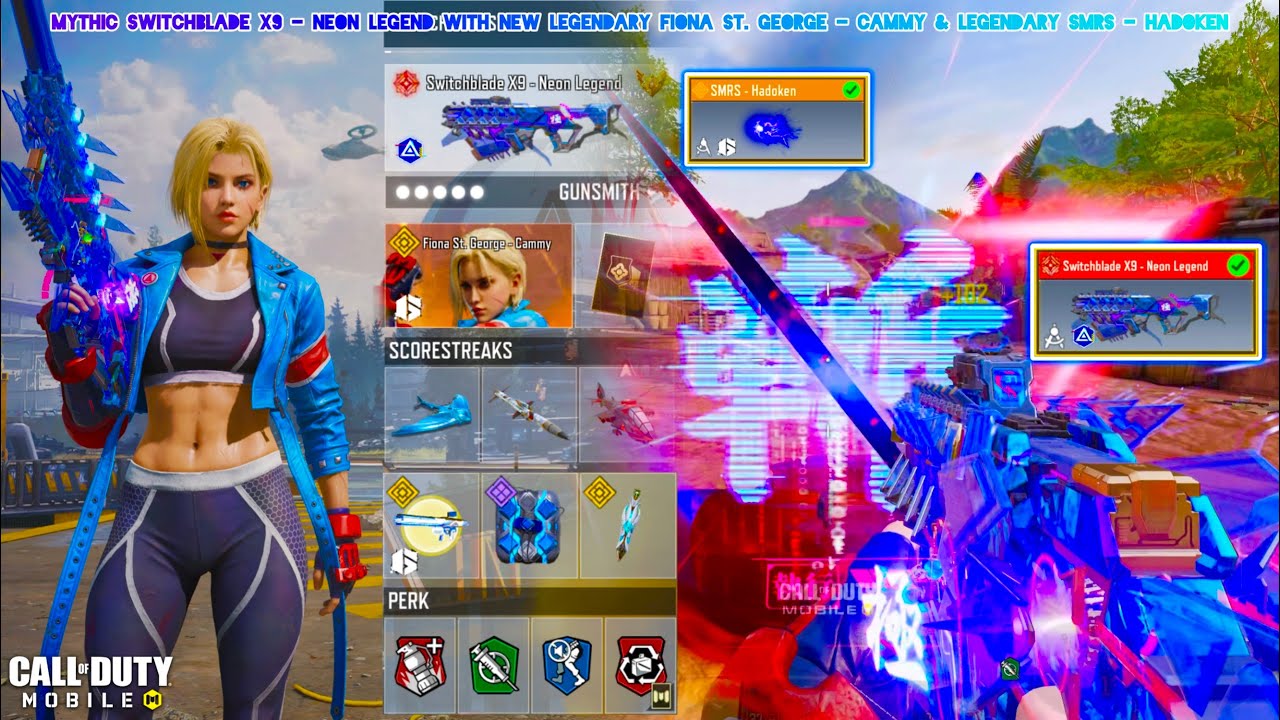 Mythic Switchblade X9 Neon Legend is back with New Legendary Cammy to ...