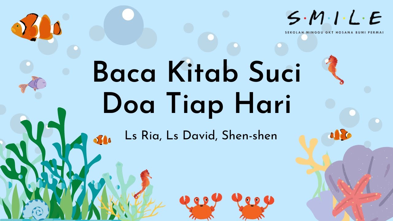 Baca Kitab Suci Doa Tiap Hari - YouTube