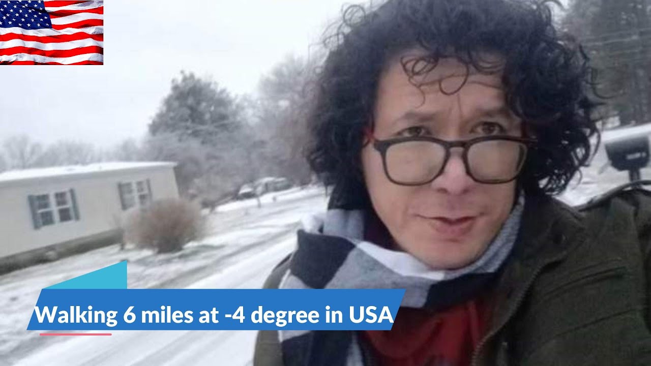 I Walk 6 Miles In 7 Degree YouTube