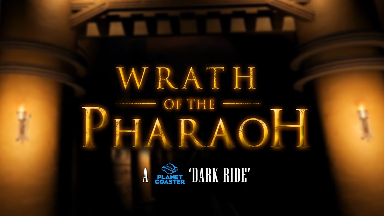 Wrath Of The Pharaoh - A Planet Coaster Egyptian Dark Ride - YouTube