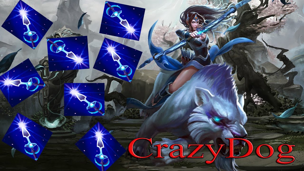 Dota 2 - Crazy Dog - Plays Mirana ( Meu inicio no dota 2 ) - YouTube