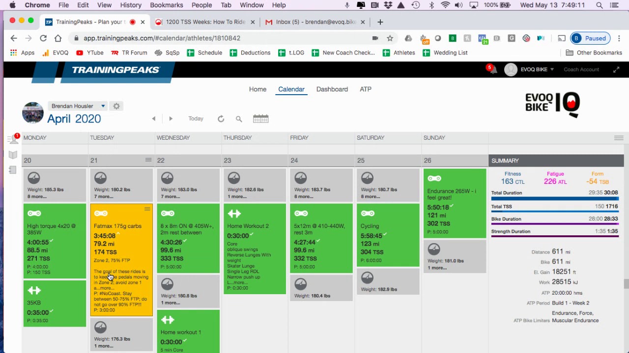 Massive Cycling Training Block: 100 Hour Month - YouTube