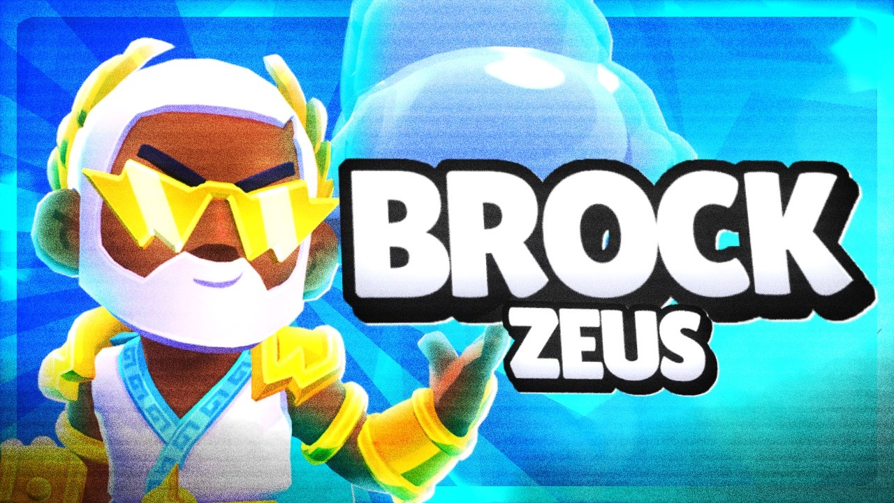 COMPREI A SKIN DO BROCK ZEUS OQUE EU ACHEI? - YouTube