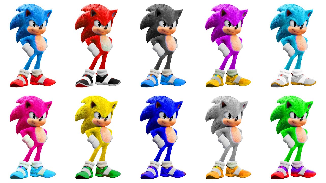 SONIC COLORS EMERALD - 9 Sonics transformation experiment skin and ...