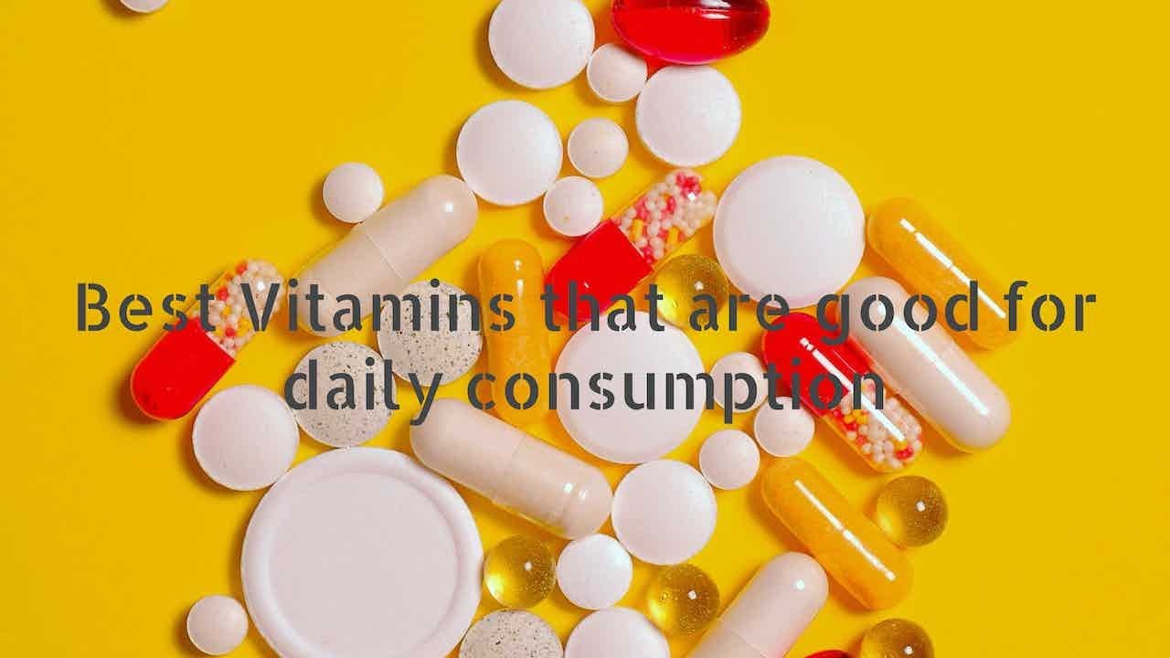 Best Vitamins that are good for daily Consumption Facts - YouTube