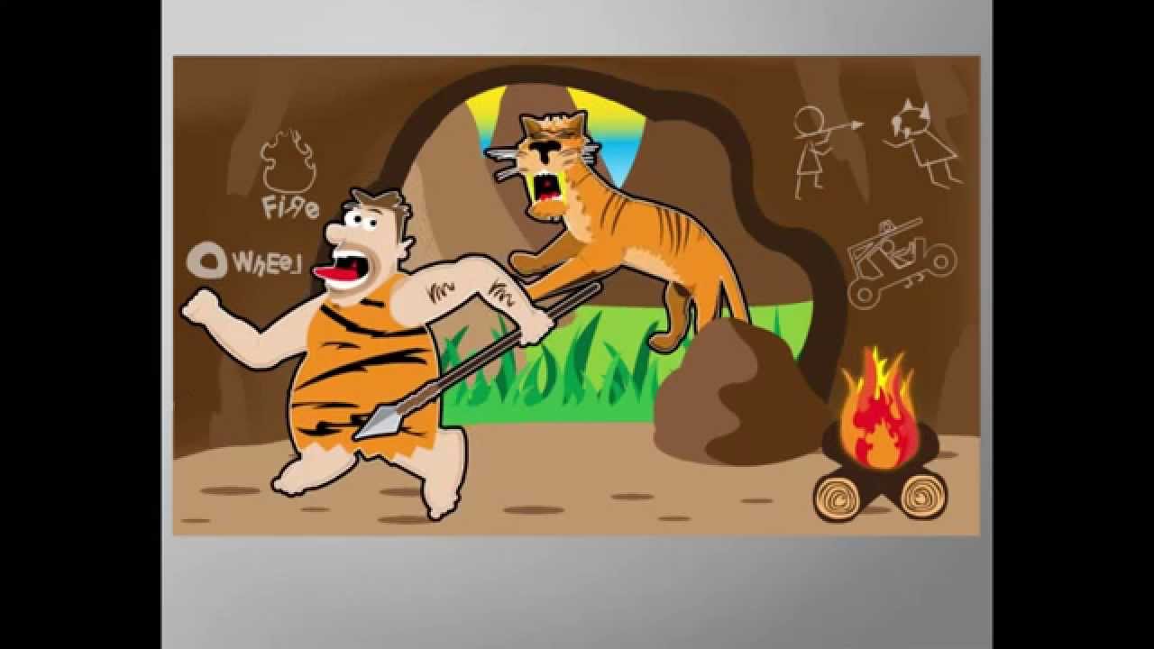 GCS - Caveman scene - YouTube
