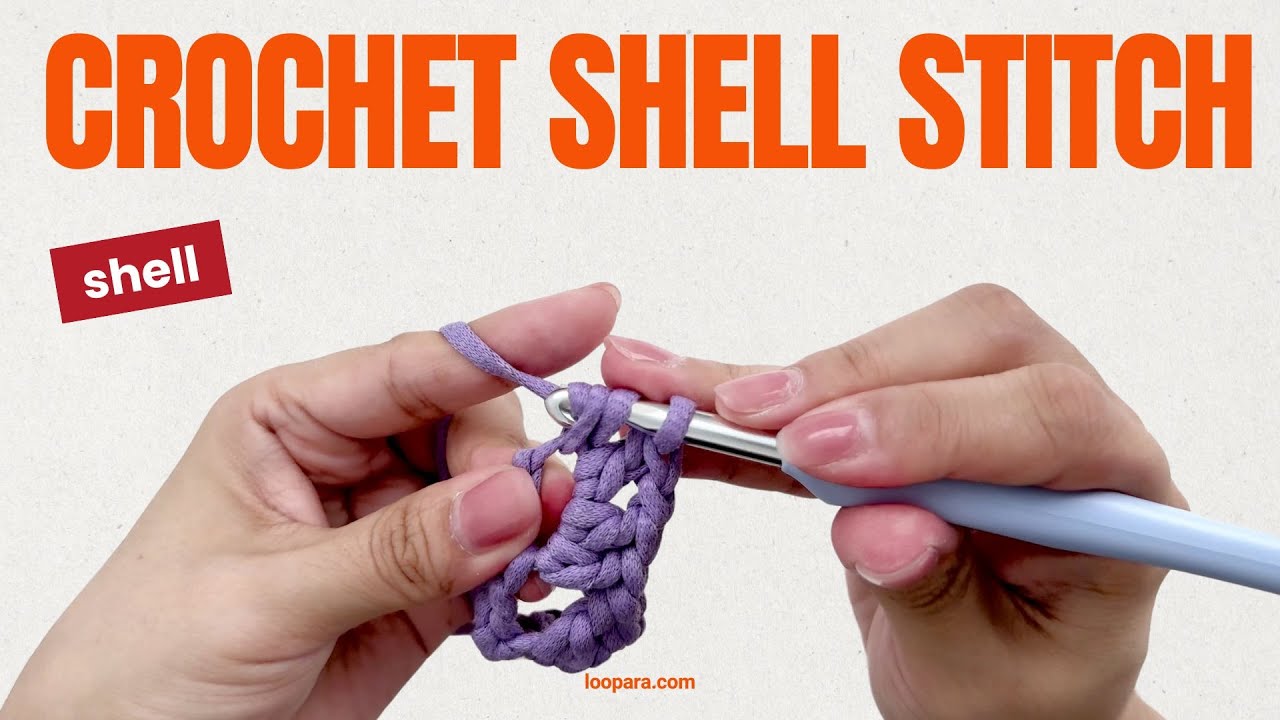 Crochet Shell Stitch - Easiest Beginner Tutorial - YouTube