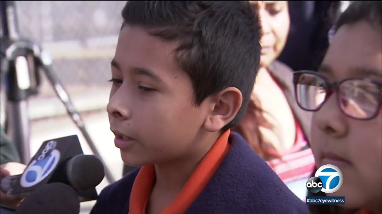 Students, parents react to shooting at Sal Castro Middle School I ABC7 ...