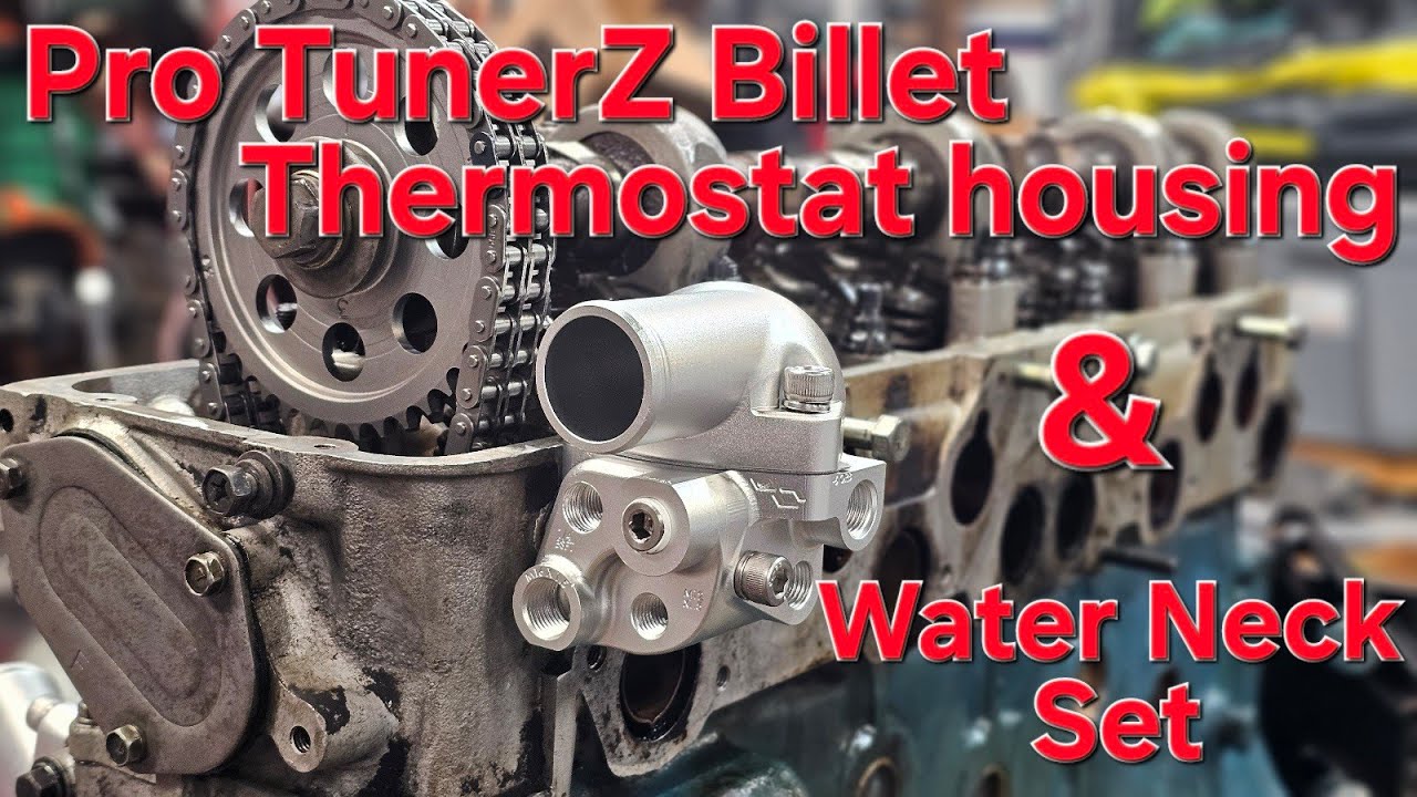 Pro TunerZ Billet Thermostat Housing For L Series *Datsun 280Z L28 ...