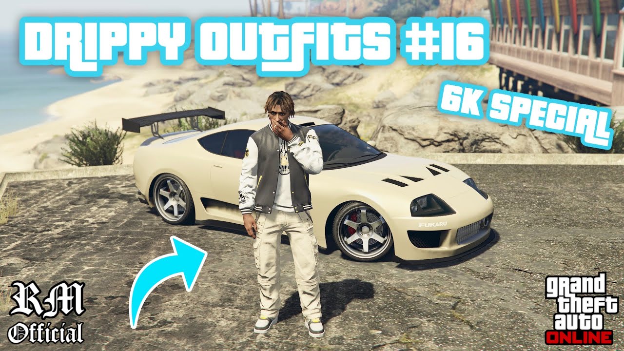 GTA 5 DRIPPY OUTFITS PART 16 *6K SPECIAL* - YouTube