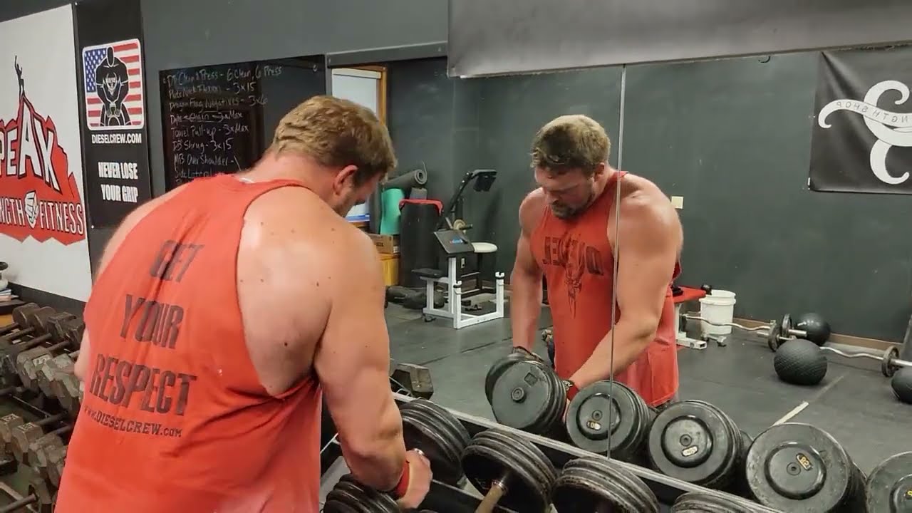 BUILD A BIG YOKE: Dumbbell Shrug Marathon Set - YouTube