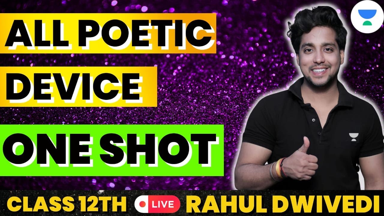 All Poetic Device in One Shot | English | Class 12 Boards 2023 | Rahul Dwivedi - YouTube