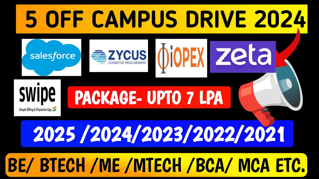 Latest hirings | OFF CAMPUS DRIVE FOR 2023 BATCH | OFF CAMPUS DRIVE FOR ...