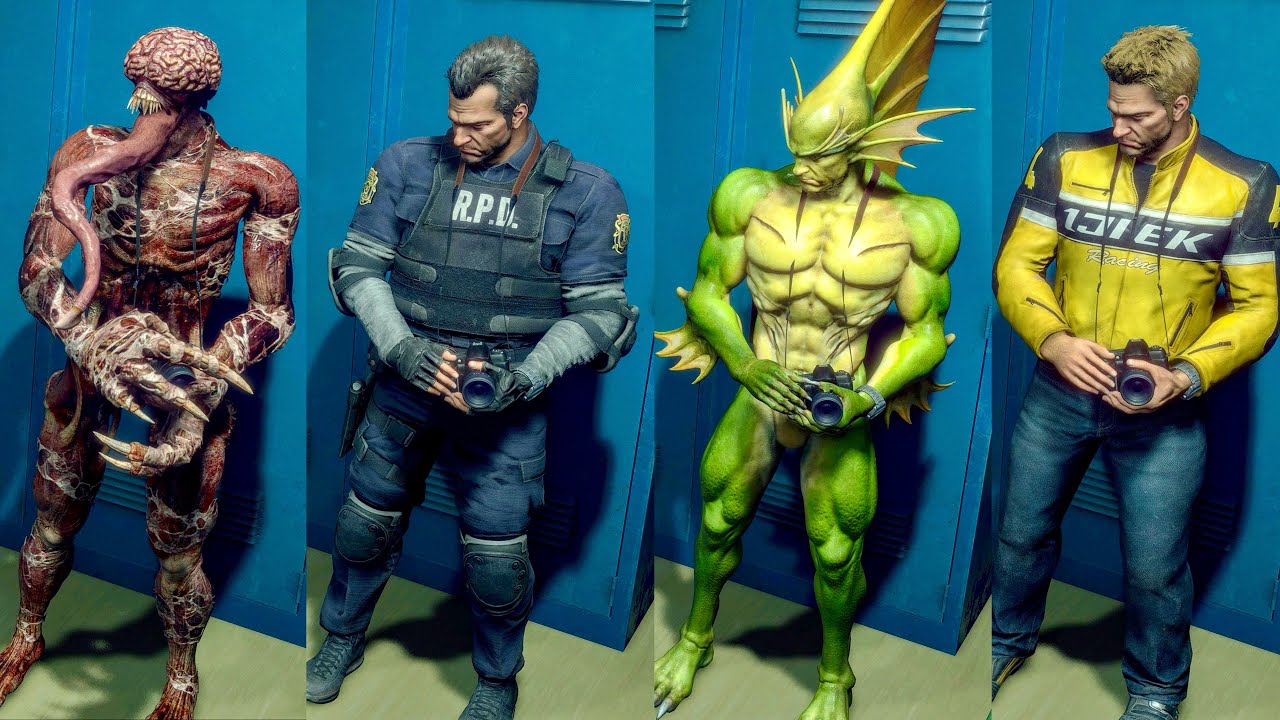 Dead Rising Deluxe Remaster - All New DLC Outfits Showcase (FULL GAME ...