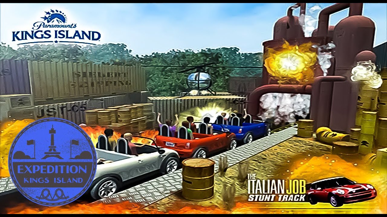 The History of The Italian Job: Stunt Track - A Themed Regional Coaster ...