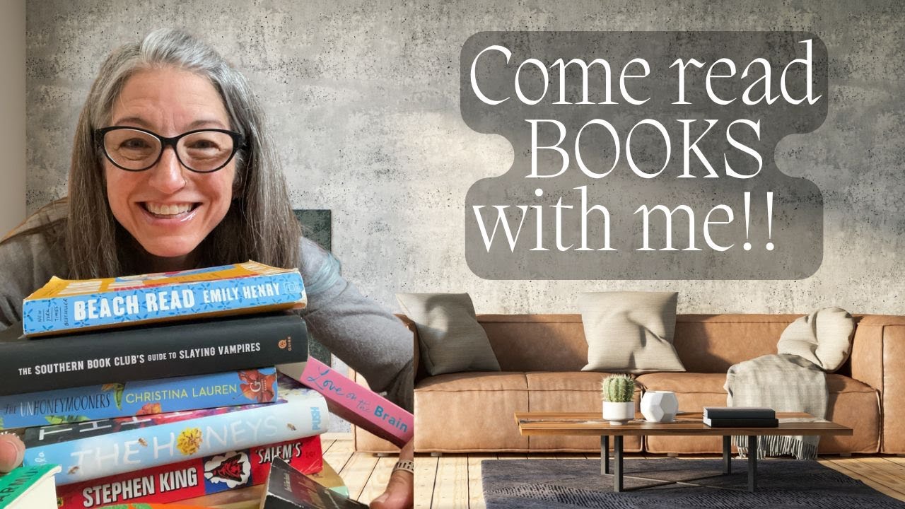 Come Read Books with Me! / Let's Talk Books! / Reading Vlog - YouTube