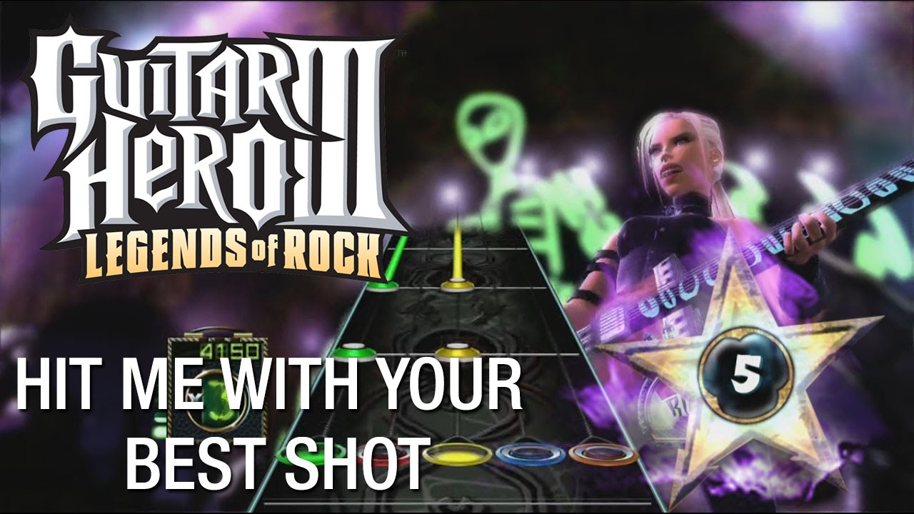 Guitar Hero 3 - Hit Me With Your Best Shot by Pat Benatar (Expert) - 97 ...