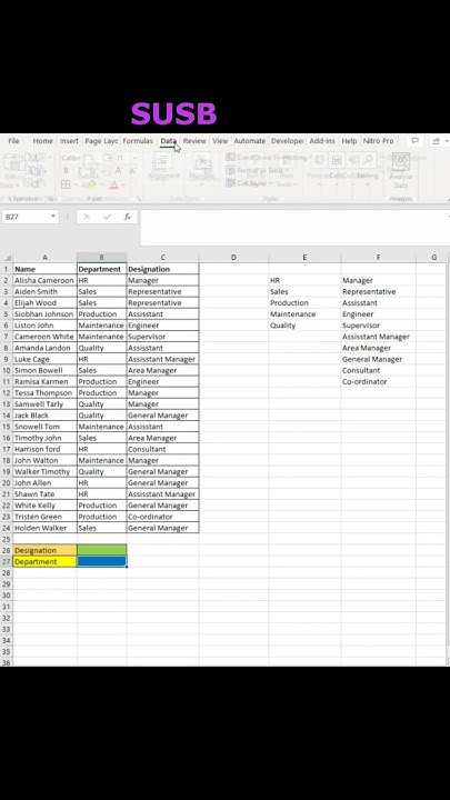 Excel Tips| Drop Down Lists & Conditional Formatting #shortvideo - YouTube