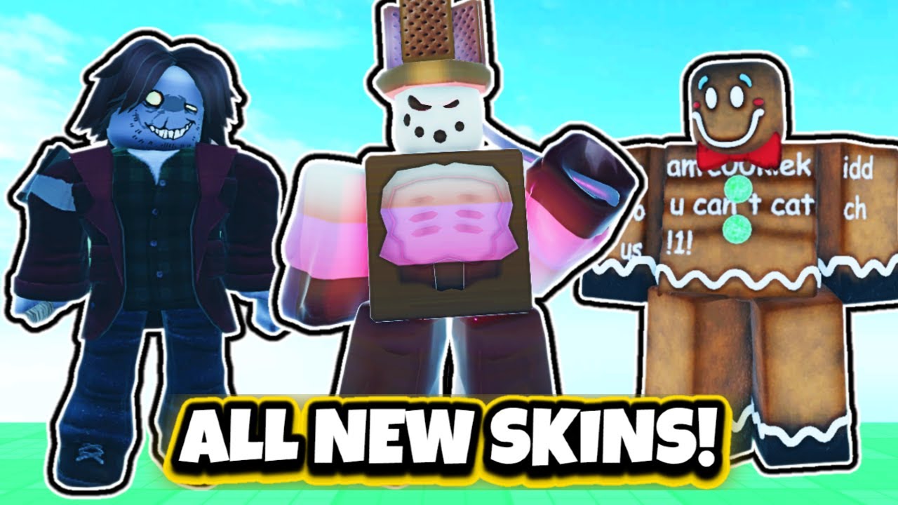 ALL NEW CHRISTMAS EVENT SKINS in FORSAKEN PATCH v3.5.3! (WINTER UPDATE ...