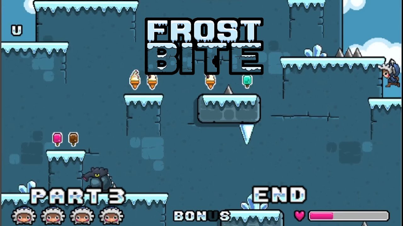 Frostbite | Part 3 | Levels 9-10 | ENDING | Gameplay | Retro Flash ...