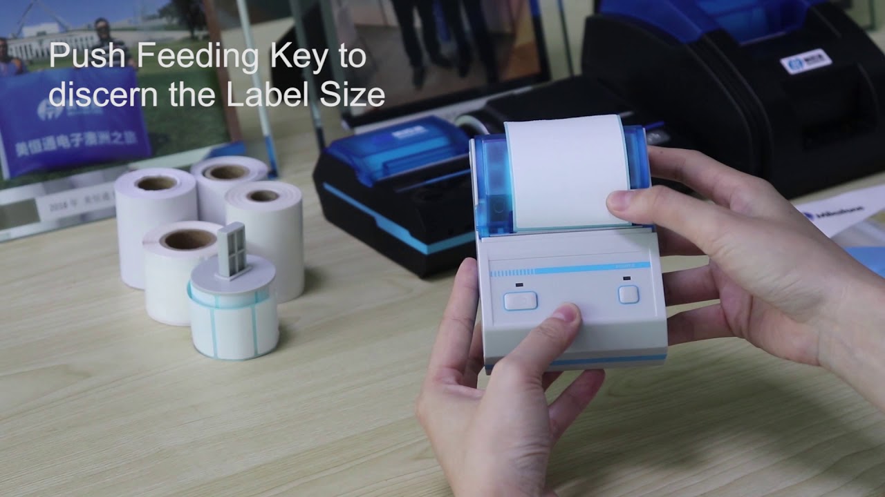 Milestone L5801 Bluetooth Label Printer Introduction - YouTube