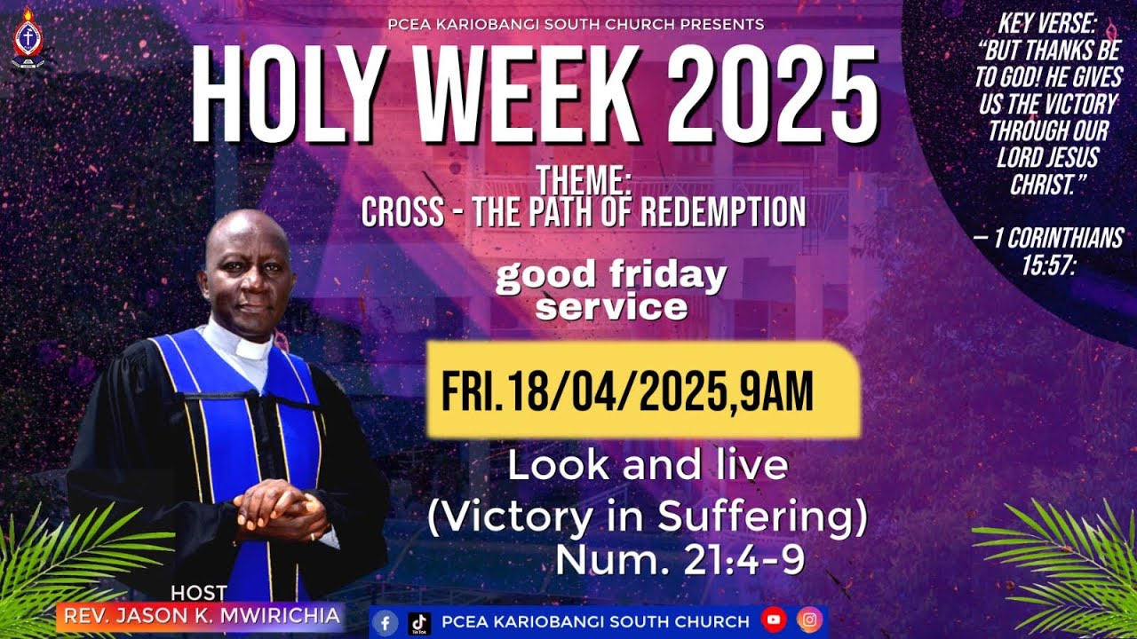 HOLY- WEEK SERVICE(GOOD FRIDAY)- DAY 5 | 18-04-2025 - YouTube