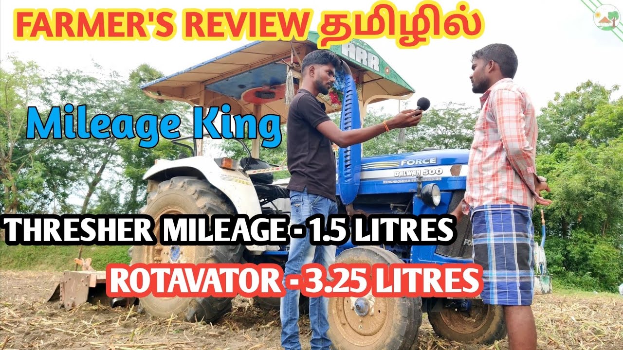 Balwan tractor farmer review in tamil | Force Balwan 500 Tractor true ...