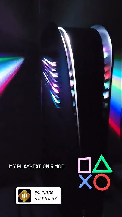 Cool PS5 RGB Mod! - YouTube