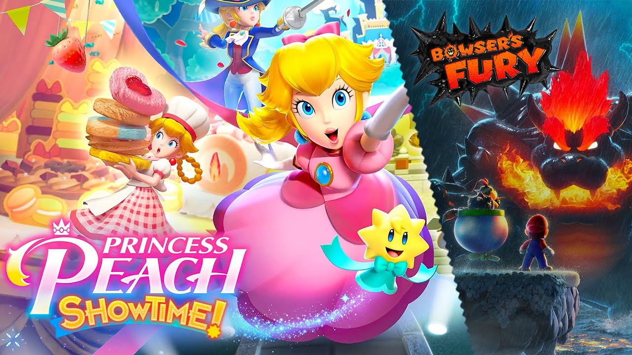 Princess Peach Showtime + Bowser's Fury - Full Game Walkthrough (HD ...
