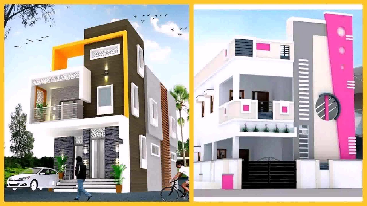 House Front Elevation Designs For Three Floor - YouTube