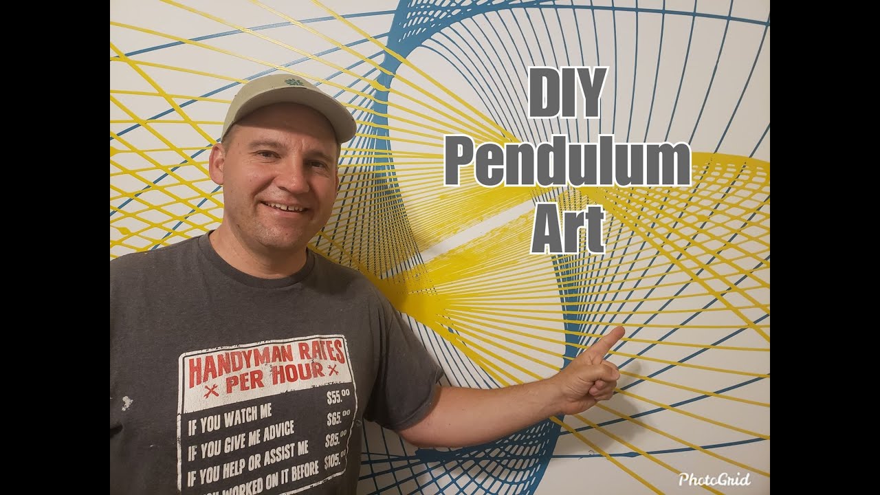 DIY How to create your own Pendulum Art - YouTube